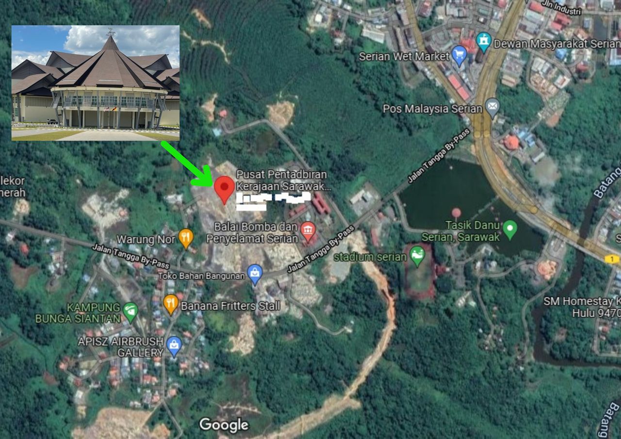 Lokasi Kami (Pejabat Daerah Serian) - Laman Web Pentadbiran Bahagian Serian